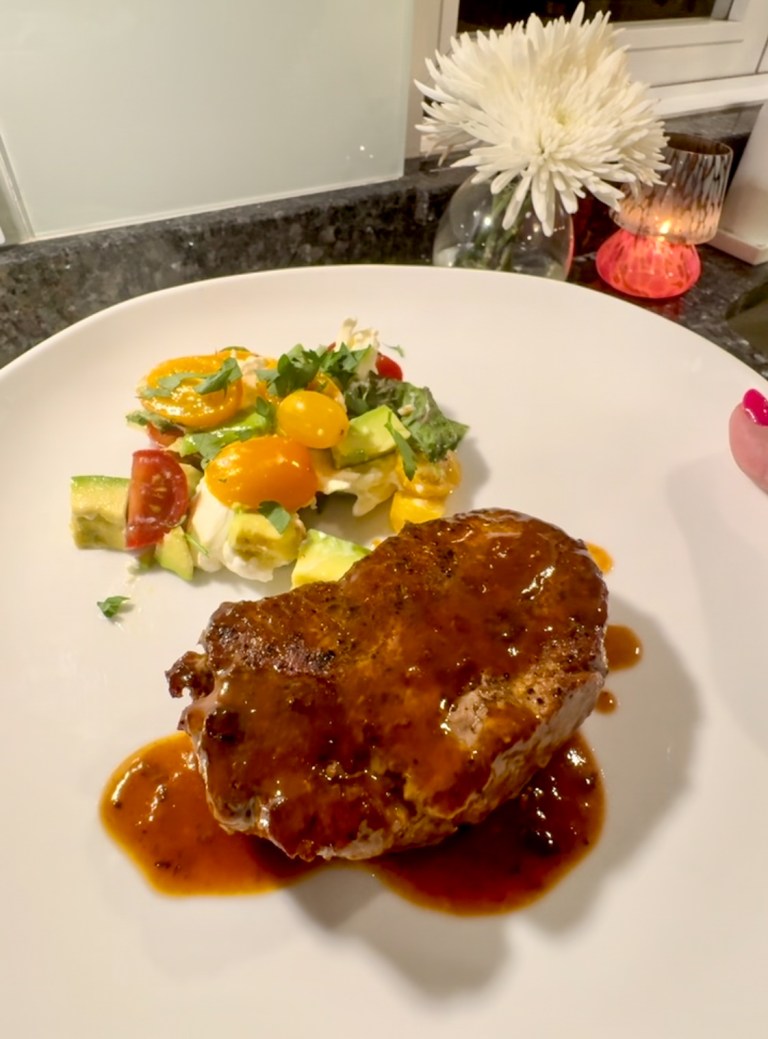 Filet Mignon with Burrata Salad – Cooking Mama